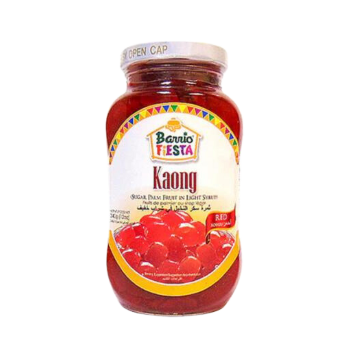 Barrio Fiesta Kaong (Red) - 24/340g | 12oz – WOW FOOD DISTRIBUTOR